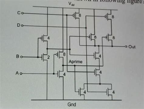 Solved A Design Nmos Ptl And Tg Logic Circuit To Implement
