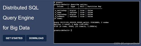 presto介绍 trino官网 csdn博客