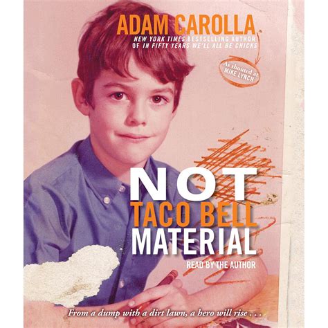 Not Taco Bell Material Audible Audio Edition Adam