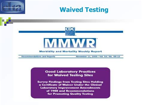 Ppt Cdc Update Lab Quality Vision For The Future Of Clia May 11