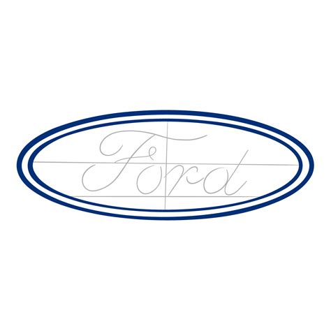 How To Draw A Ford Logo