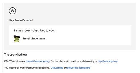 Unsubscribe Link Reduces Frenquency Of Mailings Instead Of Unsubscribing · Issue 186 · Openwhyd