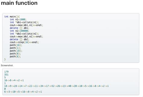 Solved Goal Compute The Numbers Related To Collatz
