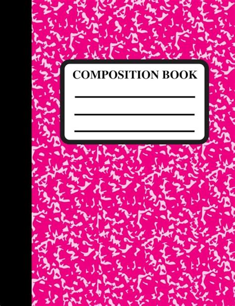 Pink Composition Notebook