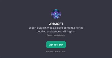 Web GPT Web Js Development TAAFT