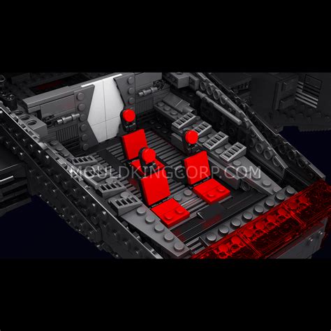 Mould King 21011 Ucs Command Upsilon Shuttle Model Building Kit