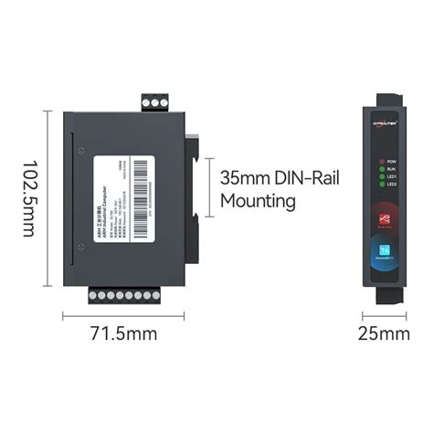 Ec100 High Performance Open Source Arm Industrial Computer Iotrouter