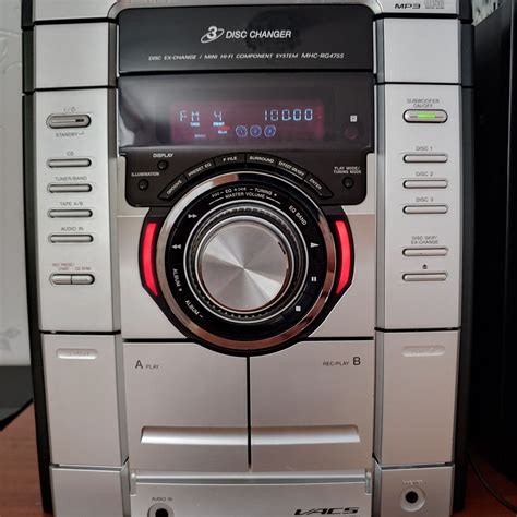 Музыкальный центр Sony HCD-RG475 с колонками пультом и антеной: 3 000 ...