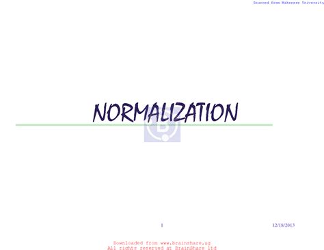 Solution 07 Data Base Normalization Studypool