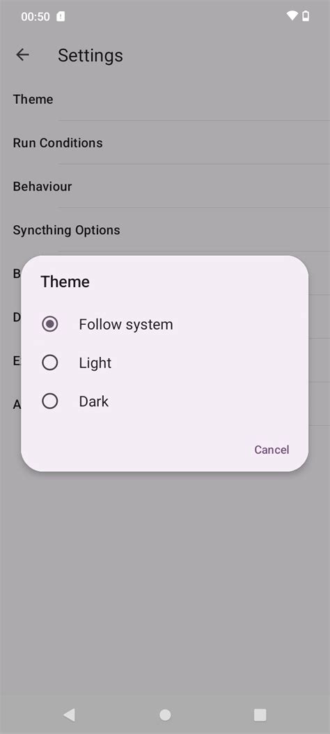syncthing android