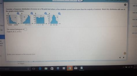 Solved Consider A Frequency Distribution Of Scores On A