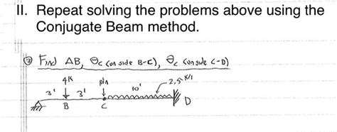 Solved Ii Repeat Solving The Problems Above Using The