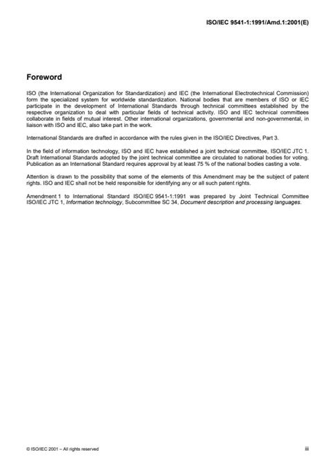 ISO IEC 9541 1 1991 Amd 1 2001 Information Technology Font Information Interchange Part 1