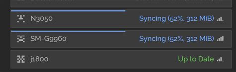 Never End Syncing With Two Devices Support Syncthing Community Forum