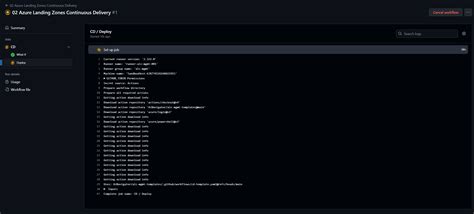 step by step guide to deploying an azure landing zone environment using