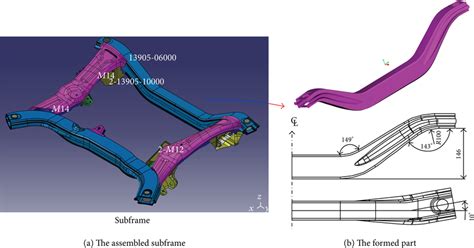 Modeling Of The Subframe Member Download Scientific Diagram