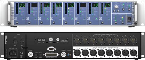 High End 8 Channel AES42 Interface For Digital Microphones Rme Usa Com