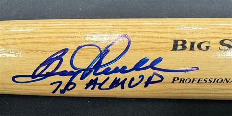 Boog Powell Signed Autographed Inscribed Rawlings Baseball Bat Jsa 78