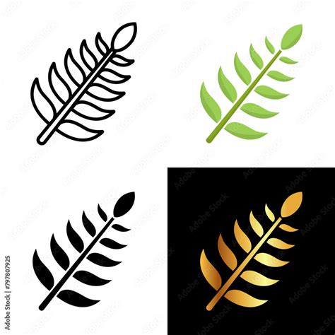 Fern Icon Perfect For Projects Related To Nature Wilderness And Eco