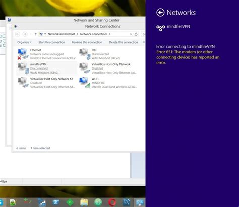 Error Connecting To Vpn Error 651 The Modem Or Other Connecting Device