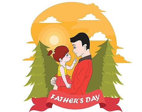 Father And Daughter Hugging Clipart Images