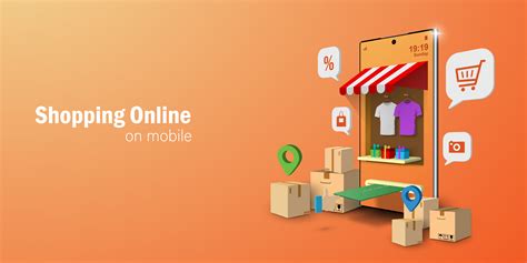 Digital Marketing Concept Store Front 1082517 Vector Art At Vecteezy