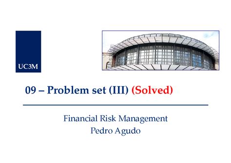 frm 09 problem set iii solved uc3m 09 problem set iii