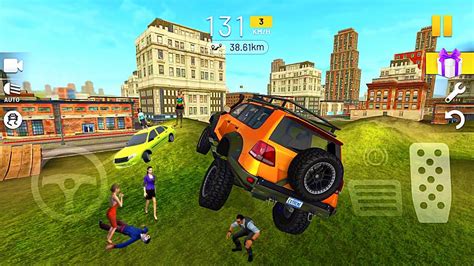 극단적인 자동차 운전 Sim 미친 스턴트 점프 🚙👳 Best 2021 자동차 시뮬레이터 게임 Androidios 게임 플레이 Youtube