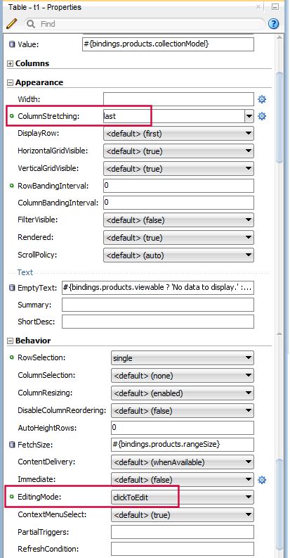 Oracle Jdeveloper 12c Tutorials1213 Developing User Interfaces With Adf Faces Rich Client