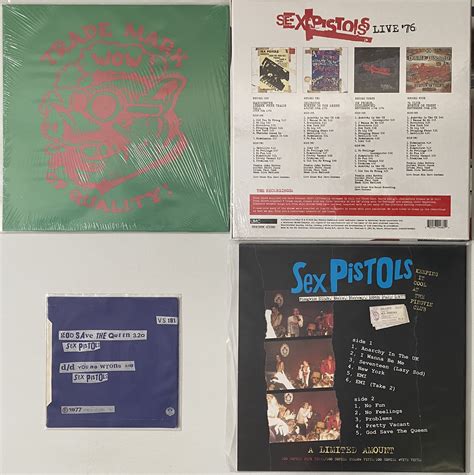 Lot 41 Sex Pistols Lp Lp Box Set 7 Pack