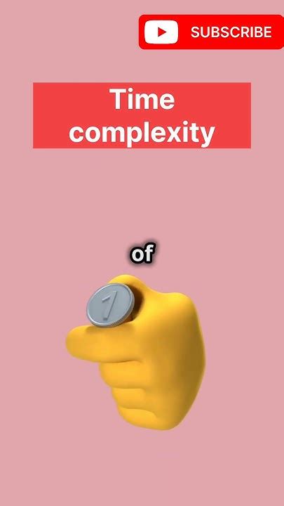 Time Complexity In Data Structure And Algorithm Time Complexity Time Complexity Of The