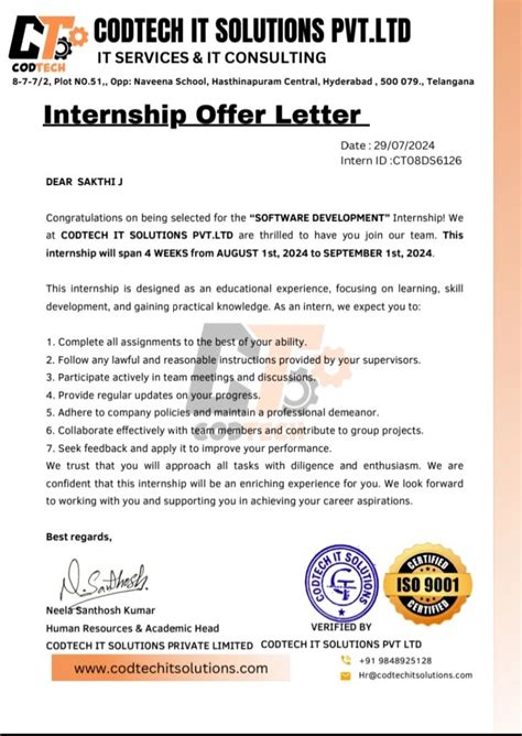 Sakthi J On Linkedin Codtech Internship Softwaredevelopment Codtechitsolutions