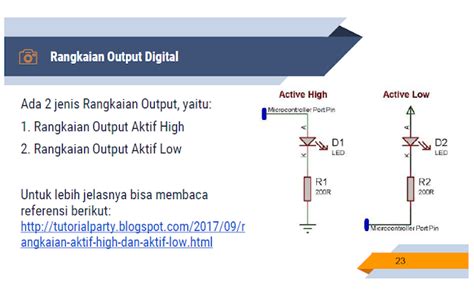 RANGKAIAN OUTPUT DIGITAL MIKROPROSESSOR