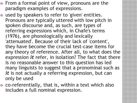 Pronouns In Discourse презентация доклад