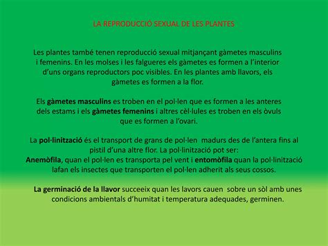 La Reproducció Sexual En Els Animals Ppt