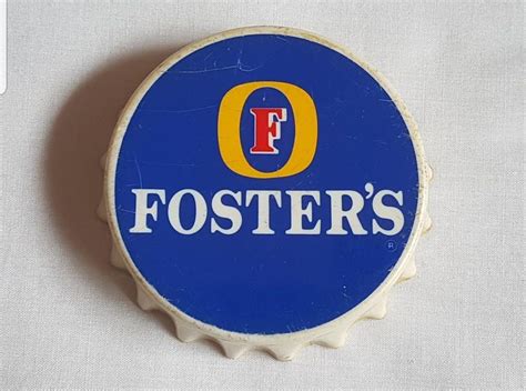 Fosters Bottle Cap Design Bottle Opener Hobbies And Toys Memorabilia