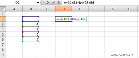 Differenza Tra Funzioni E Formule Excel Okpedia