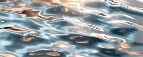 A Mercury Background with Rippling Waves, Reflecting Light Beautifully for a Stock Photo - Image ...
