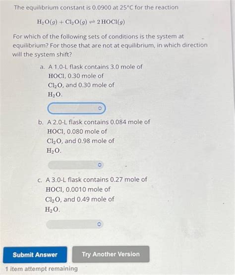 Solved An Initial Mixture Of Nitrogen Gas And Hydrogen Gas