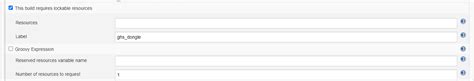 multiple lockable resources with same name label in jenkins stack