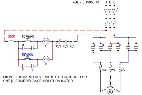 Forward Reverse Phase Motor Control ECN Electrical Forums