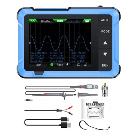 Osdhezcn Pocket Sized Digital Oscilloscope With Multiple Signal Outputs For Engineers