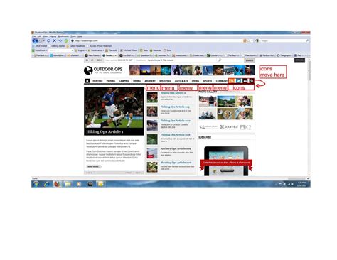 Combined Sections Into Single Menu Tab To Make Room On Menu Bar Joomlart