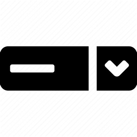 Dropdown Form Input Internet Select Ux Website Icon Download On
