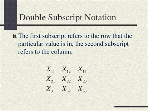 PPT Subscript And Summation Notation PowerPoint Presentation Free Download ID