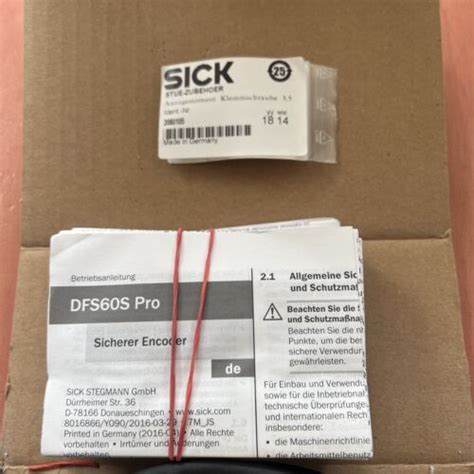 NOB SICK DFS60S BEOK01024 Incremental Encoder 1024PPR 12mm Shaft IP65 6000 RPM For Sale Online