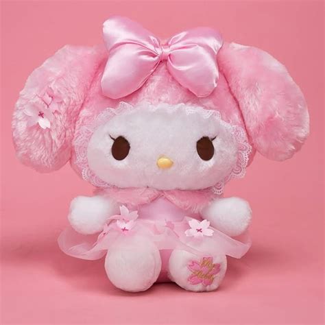 Hello Kitty Plush Toy Light Blue In 2022 Hello Kitty Plush Soft Dolls Cat Plush Toy