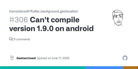 Can T Compile Version On Android Issue Transistorsoft Flutter Background
