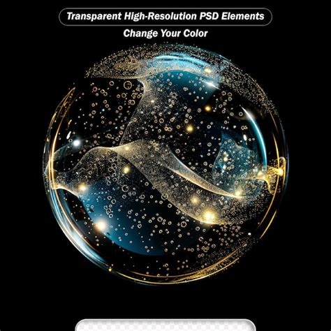 Premium Psd Conceptual Particle Series Design Composed Of Fractal And Conceptual Elements As A