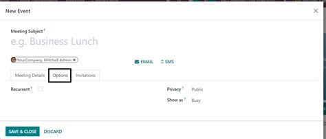 Odoo 16 Calendar App Odoo V16 Enterprise Edition Book